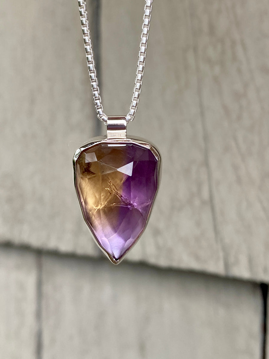 Ametrine Statement Necklace – Mallory Katherine Metals